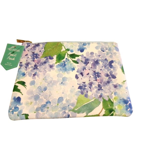 Ocs Designs | Bags | New Hydrangea Floral Pencil Pouch By Ocs Designs ...